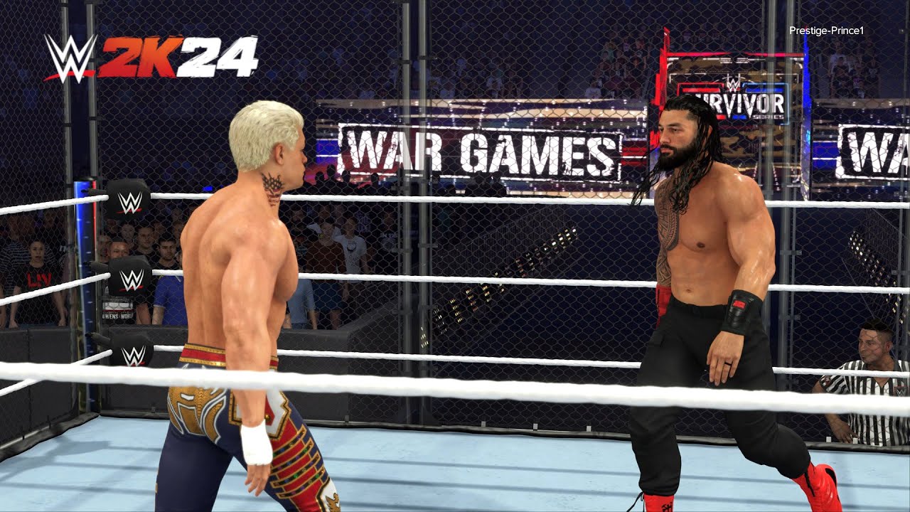 WWE 2K24 - The Bloodline Vs Team Cody WARGAMES MATCH (PS5) - YouTube