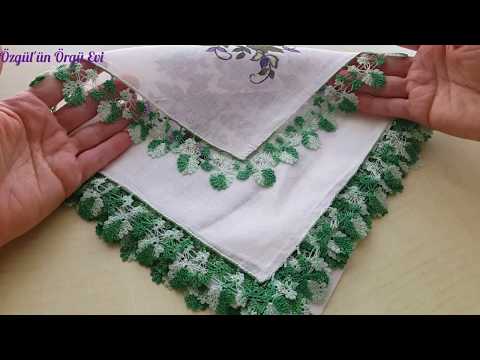 TIĞ İŞİ YAPRAK OYA YAPILIŞI | OYA MODELLERİ