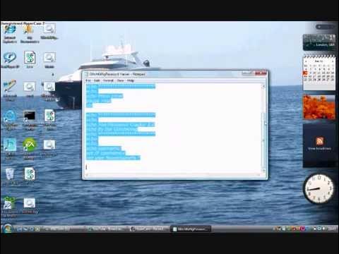 Make your own password Hacker on notepad - YouTube