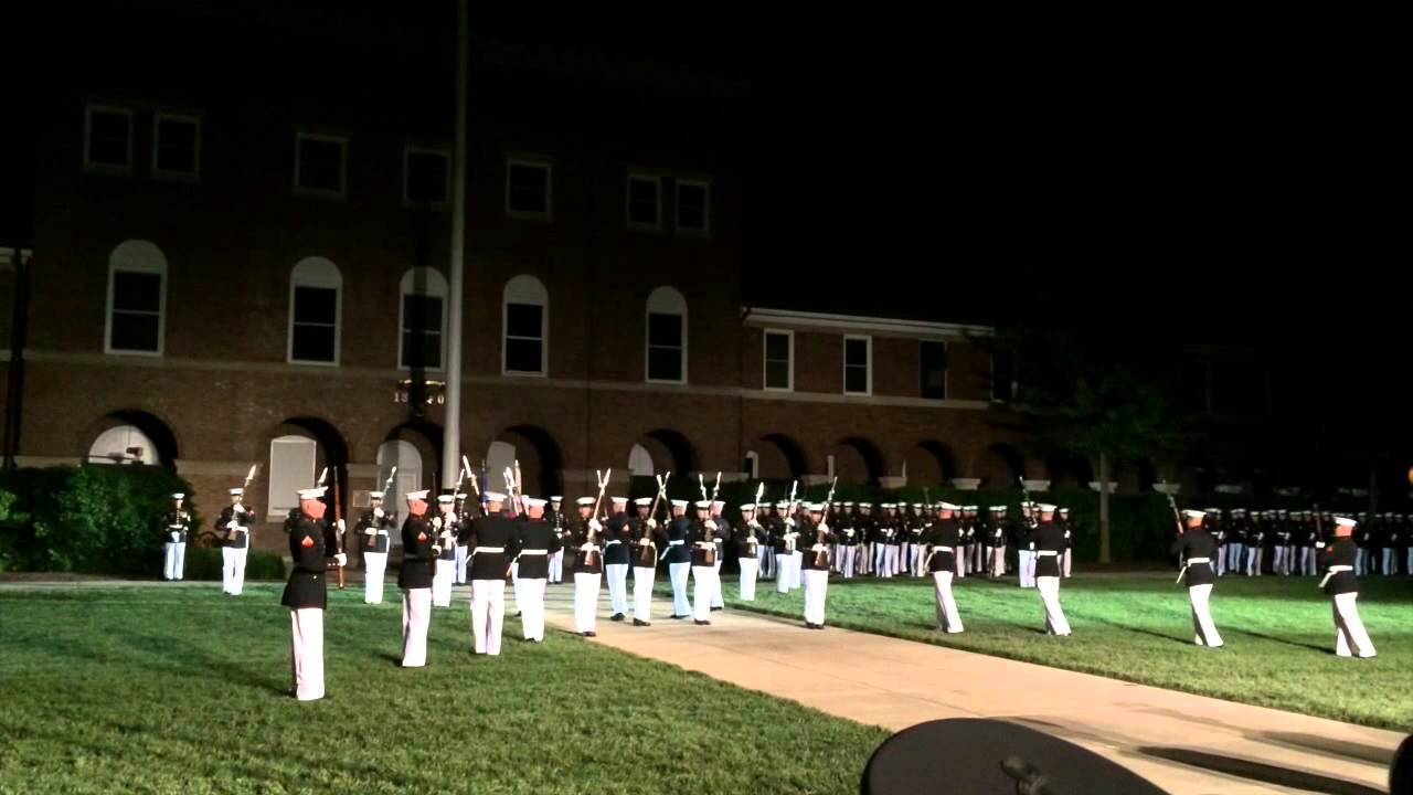 Evening Parade Highlights - Marine Barracks - May 30, 2014 - YouTube
