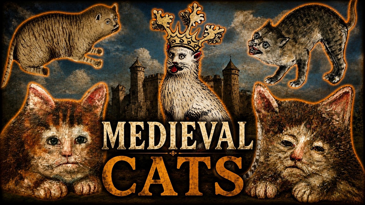 Why Medieval Cats Look So Weird - YouTube