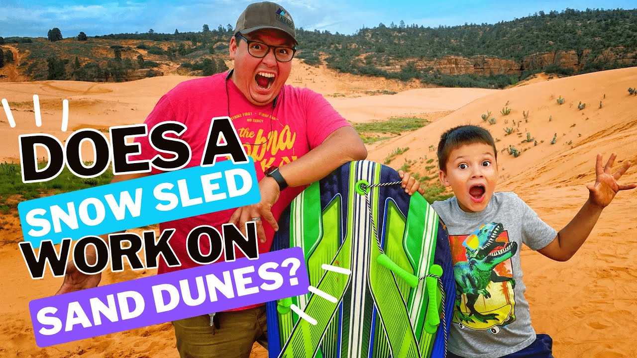 Will Snow Sled Work On Sand - YouTube