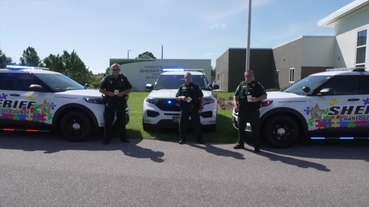 Charlotte Sheriff unveils autism awareness cars, promotes crisis ...
