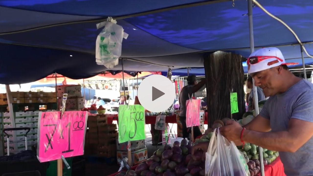Tianguis o pulga en modesto CA - YouTube