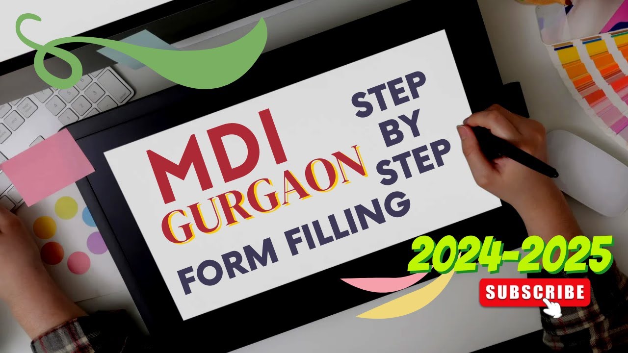 MDI College Gurgaon Form Filling Tips for 2024-25 Admission! - YouTube
