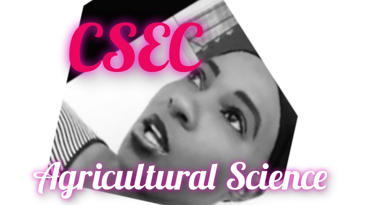 Agricultural Science CSEC Past Papers 2002 - YouTube