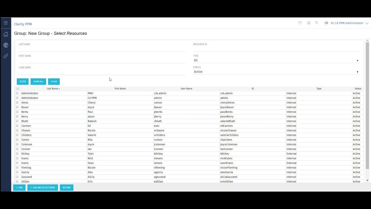 Creating Security Groups in Clarity PPM – 15.8 (For Admins) - YouTube