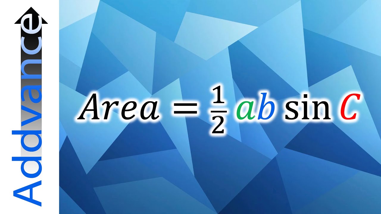 Area of a Triangle with Sine | GCSE Maths 😊👍 - YouTube