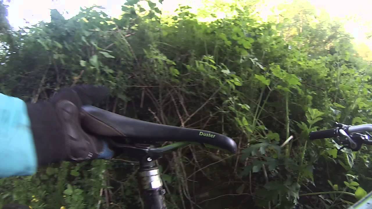 Aberdare mtb on mountain ash downhill track - YouTube