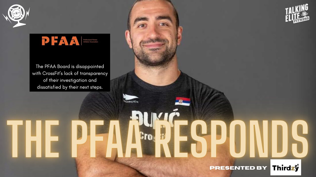The PFAA Responds - YouTube