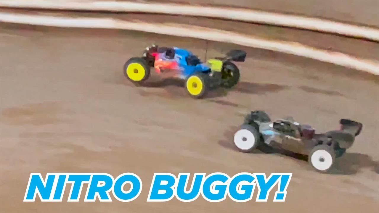 1/8 Nitro R/C Buggy Racing A-Main at Top Notch Series! - YouTube