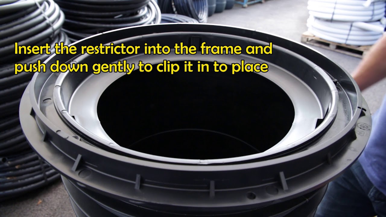 Inspection Chamber Restrictor CLKS499 - YouTube