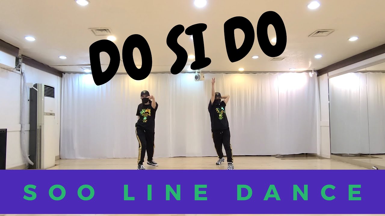 DO SI DO line dance - YouTube