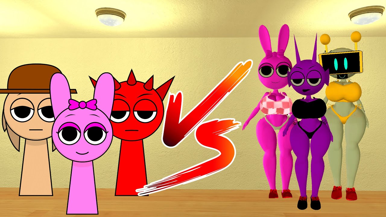 Army Nextbots Sprunki Vs Army Love Sprunki | Garry's Mod - YouTube