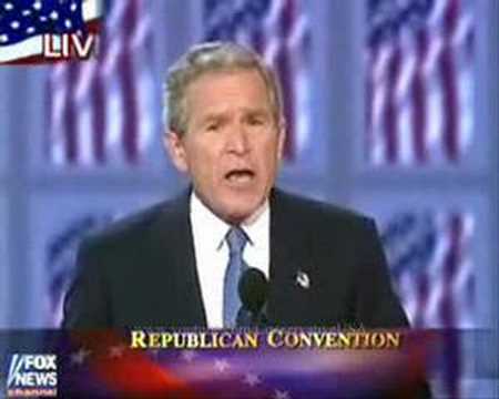 GEORGE W.BUSH [2004 Republican National Convention] part 5/7 - YouTube