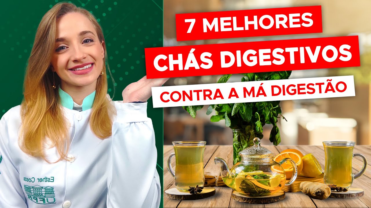 7 melhores CHÁS PARA DIGESTÃO - Contra Gases, Barriga Inchada, Azia e ...