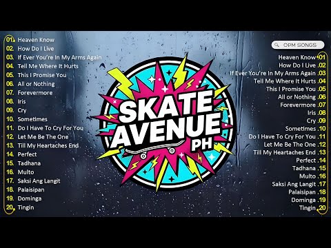 Best Skate Avenue PH Songs 2025 💙 OPM Trending Playlist | Non-Stop Tagalog Love & Hugot Hits