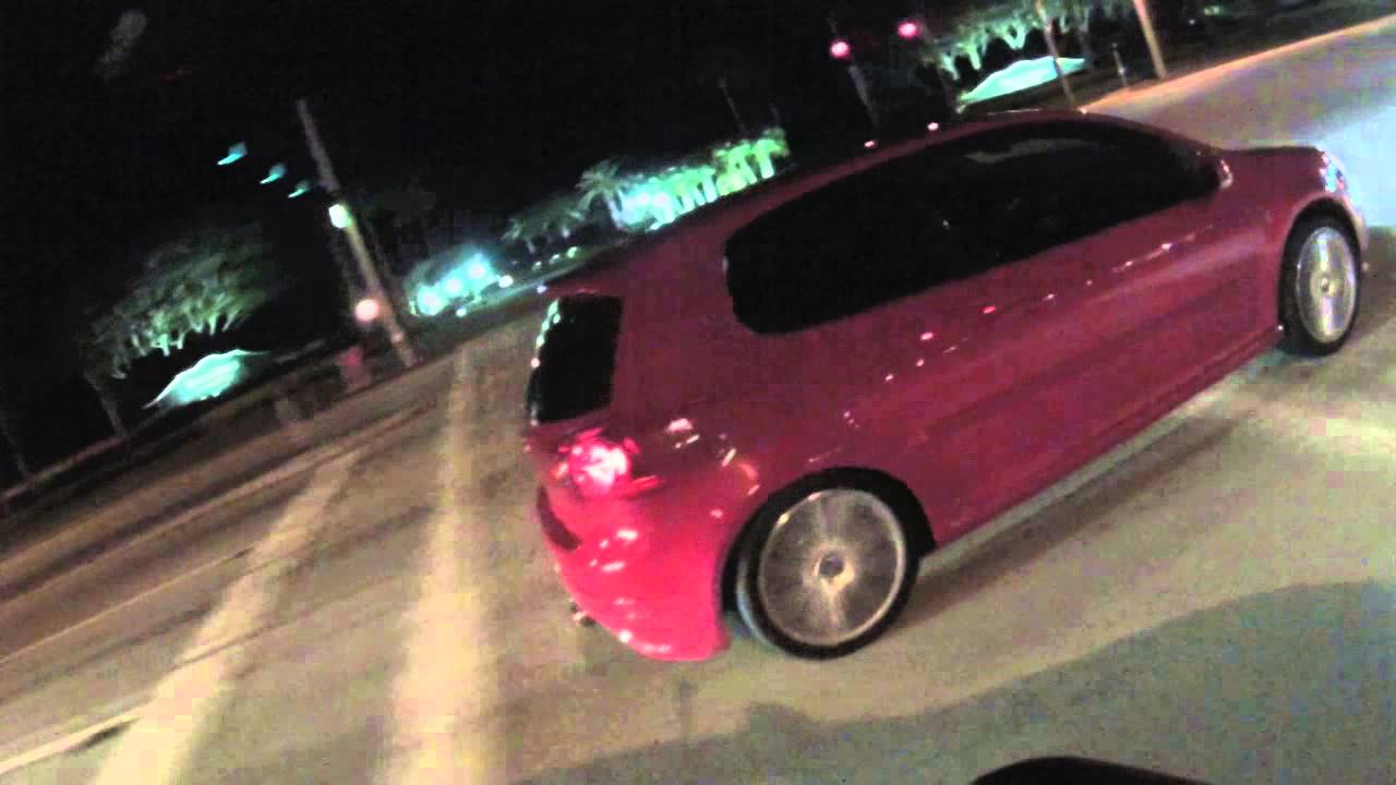 vw r32 vs evo mr stock - YouTube