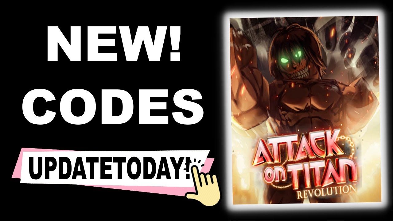 *NEW* ALL WORKING ATTACK ON TITAN REVOLUTION CODES - ROBLOX AOT REVOLUTION CODES - YouTube