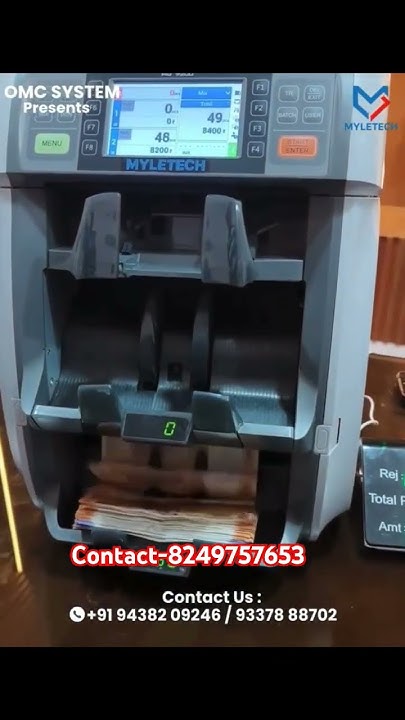 Omc 2+1 note sorting machine.heavy duty machine#youtubeshorts #note # ...