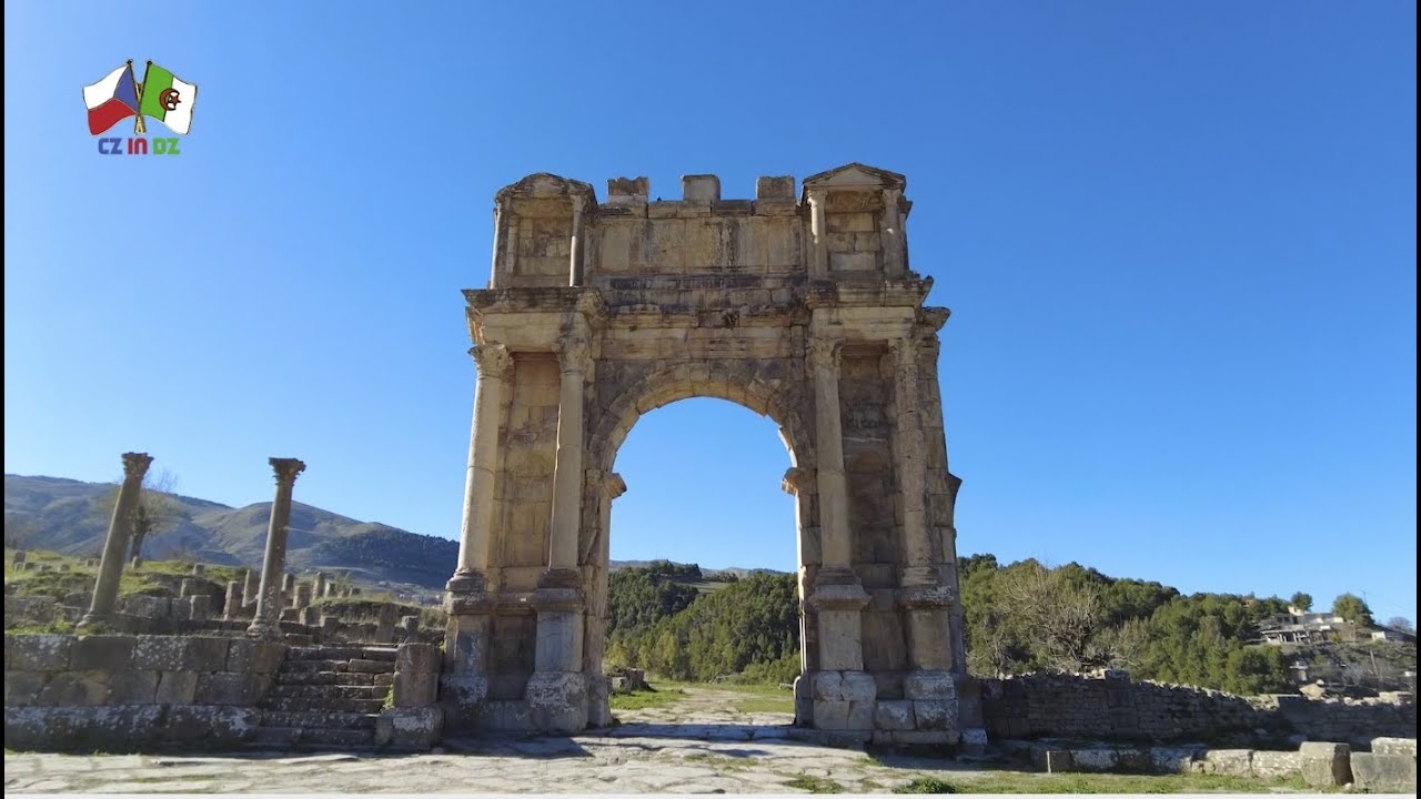Djemila (Setif) Discovering the ancient Roman ruins by Czech in Algeria ...