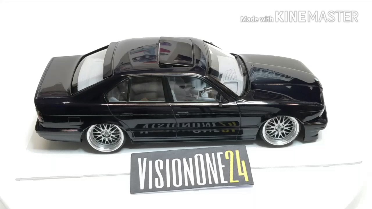 Fujimi BMW E34 and special shout outs - YouTube