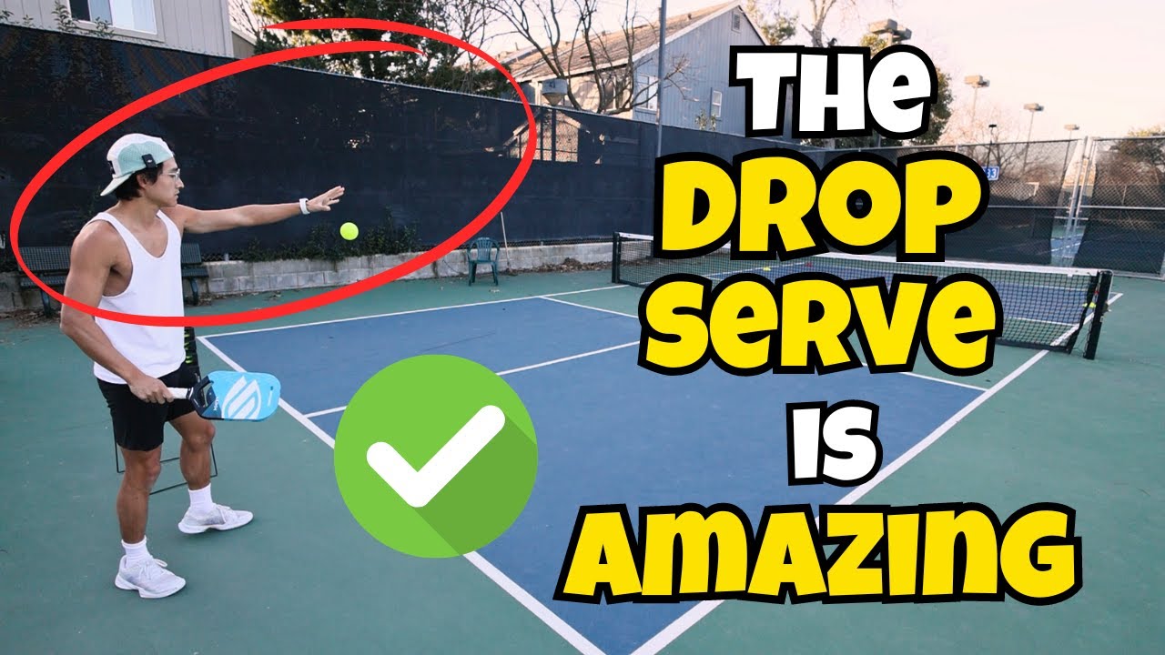 How to Hit HARD with the "Drop Serve" - YouTube