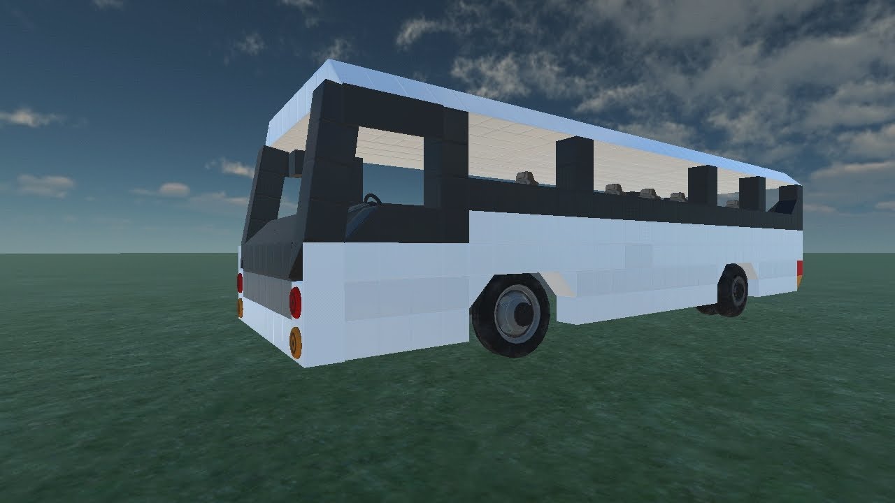 How to make a bus in Evertech Sandbox, the realistic way - YouTube
