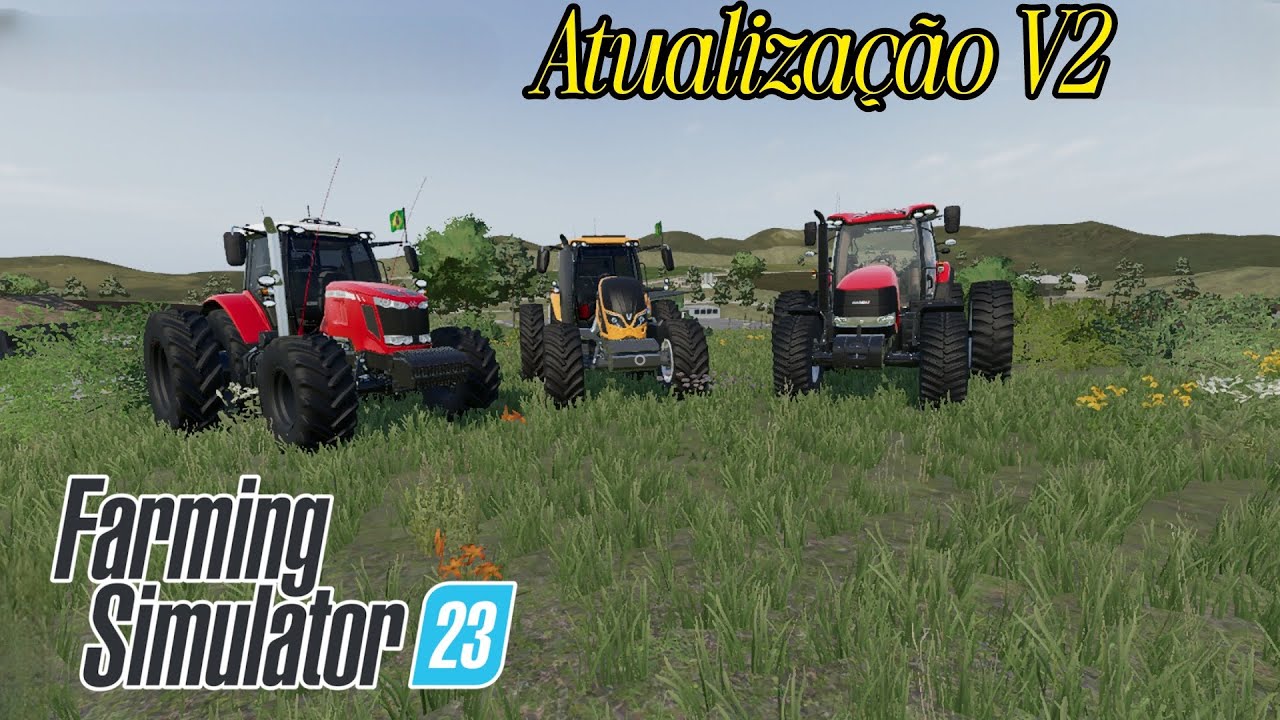 🔵 Saiu Nova Atualização V2 Do Farming Simulator 23 Mods 🐦‍⬛🇧🇷🚜 - YouTube