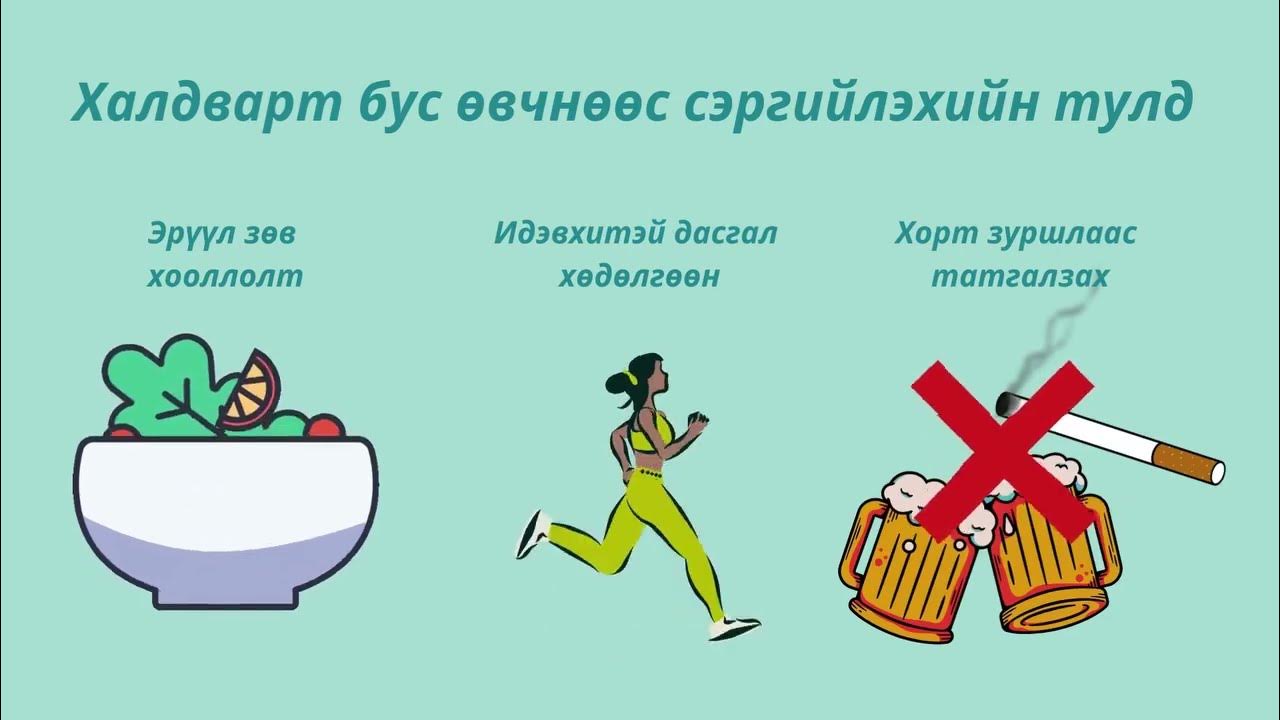 Та өрхийн эрүүл мэндийн төвөөр үйлчлүүлэхдээ халдварт бус өвчний