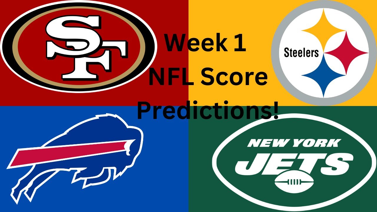 Week 1 NFL Game Picks With Score Prediction!!! 2023 2024 - YouTube