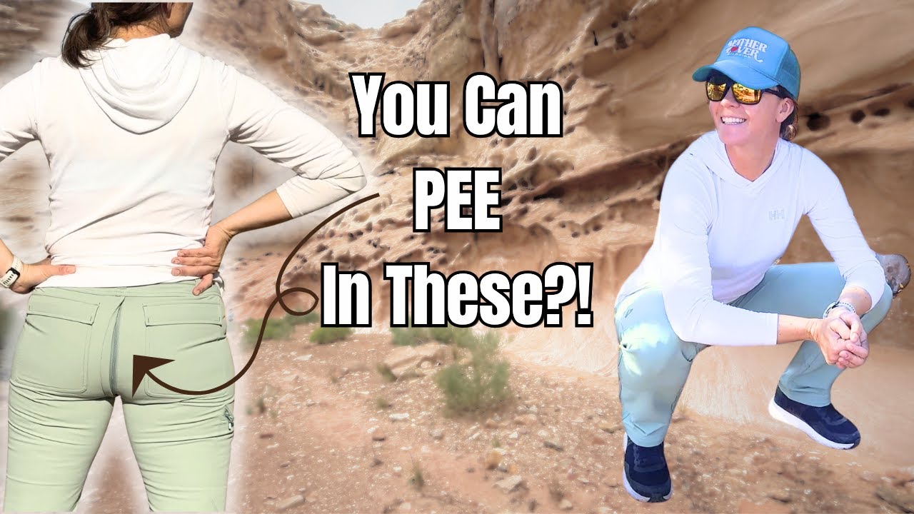 The BEST Hiking Pants for Pee Breaks! - YouTube