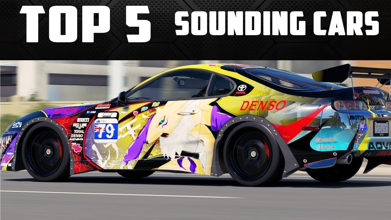 TOP 5 loudest engines in forza horizon 3 - YouTube