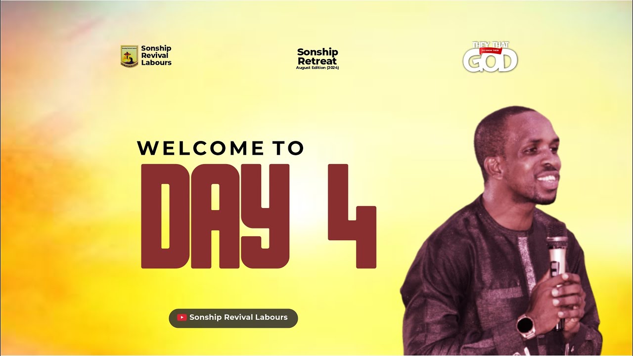 SONSHIP RETREAT AUGUST EDITION 2024. MORNING SESSION DAY 4 - YouTube