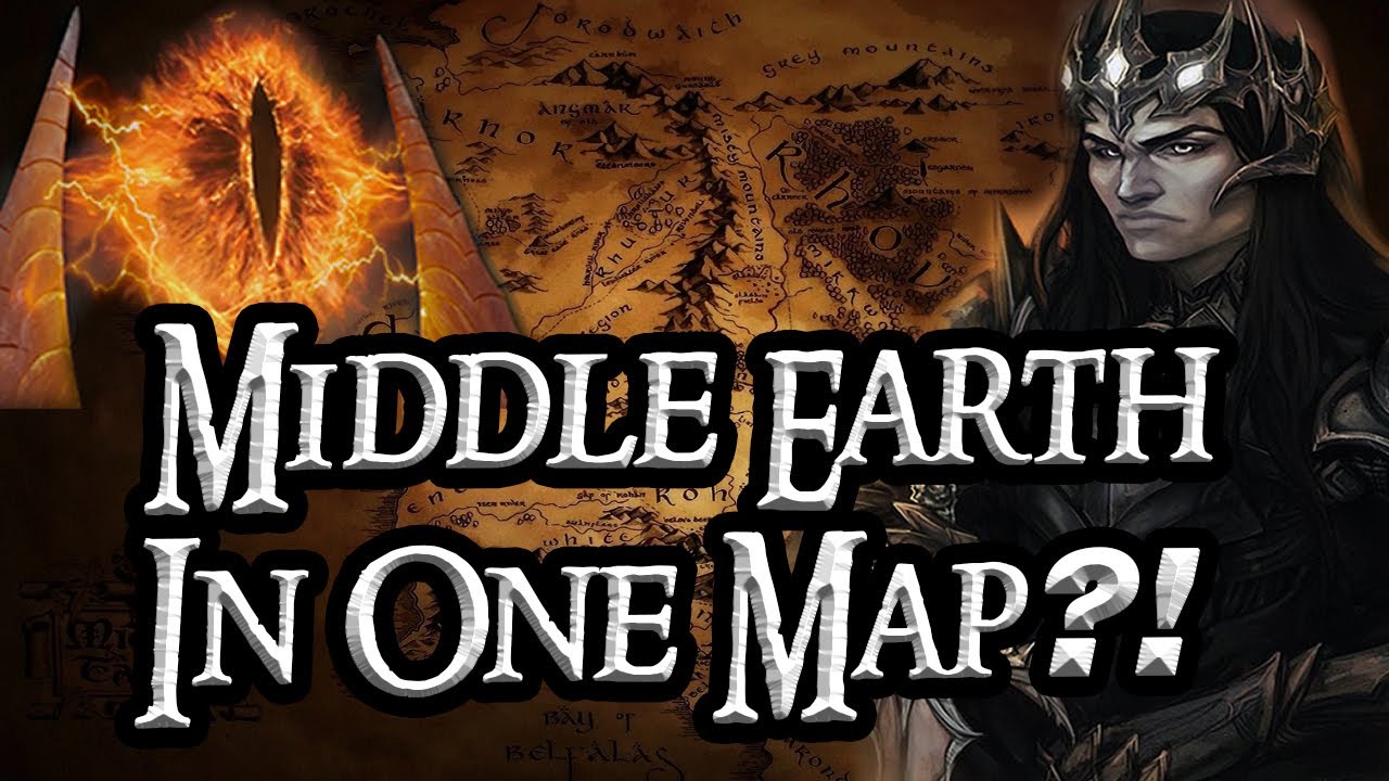 Lord of the Rings BFME Middle-Earth Themed Map, Most Fun PvP Map ...