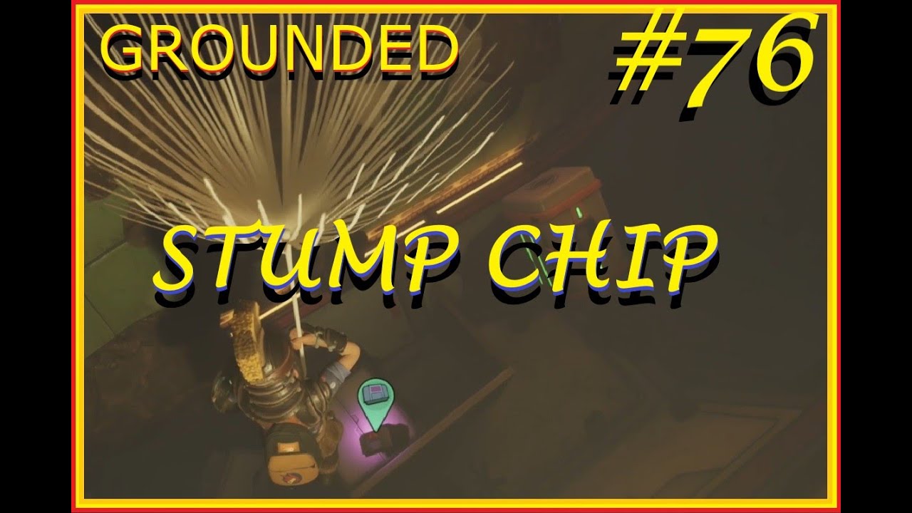 GROUNDED STUMP CHIP #76 - YouTube