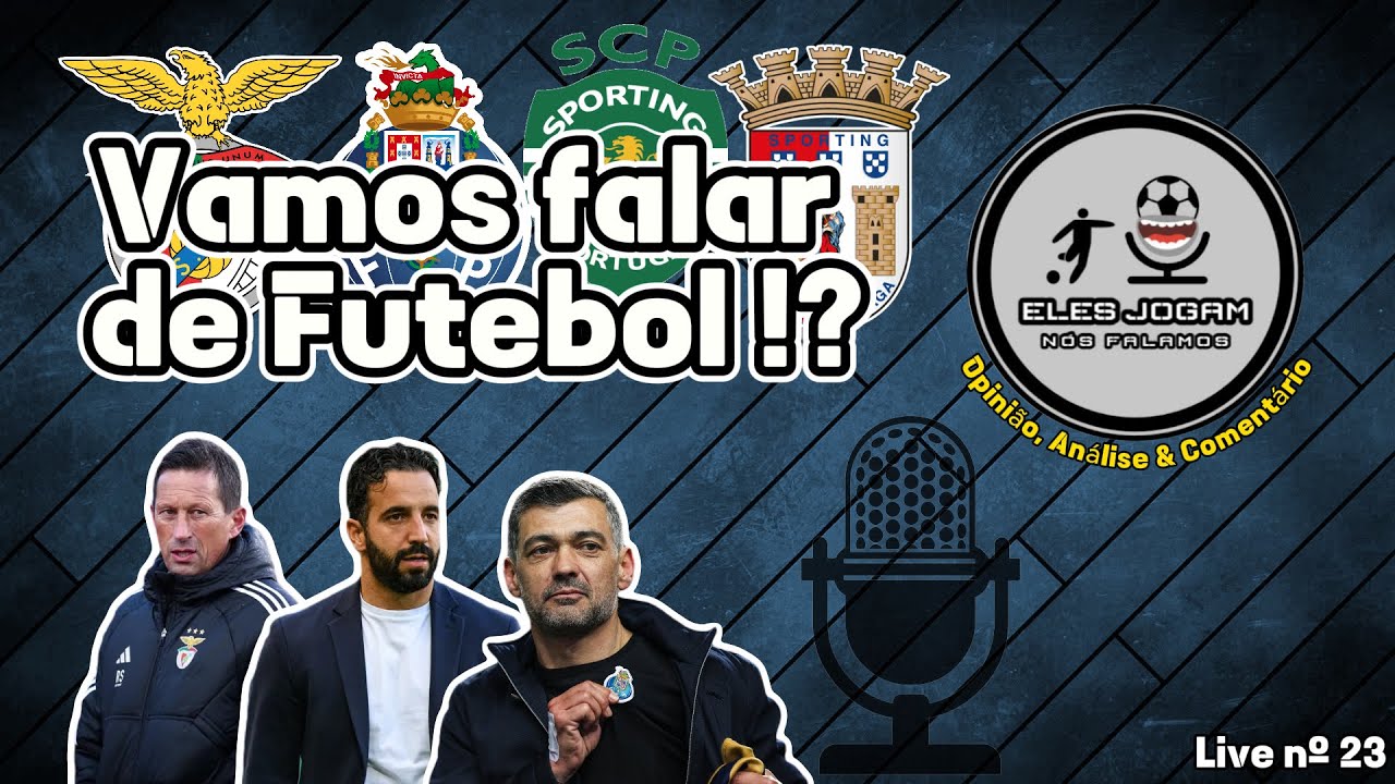Vamos falar de Futebol !? // Live nº23 // Sporting a todo o Gás ...