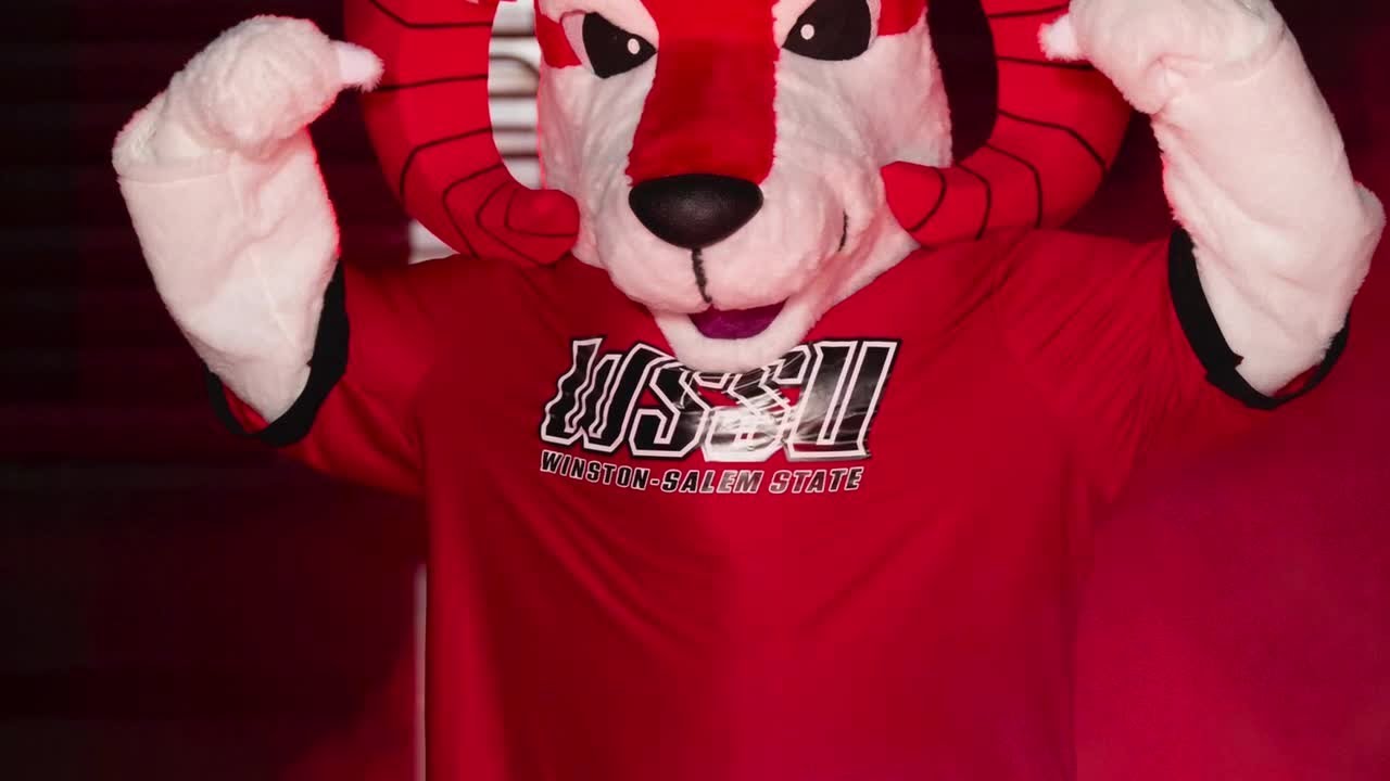 WSSU introduced a new mascot on Monday at the Gaines Center - YouTube
