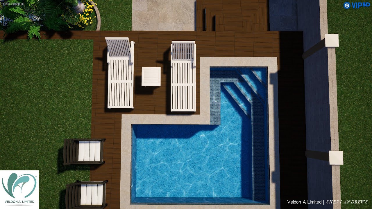 Cozy Corner Splash Pool - YouTube