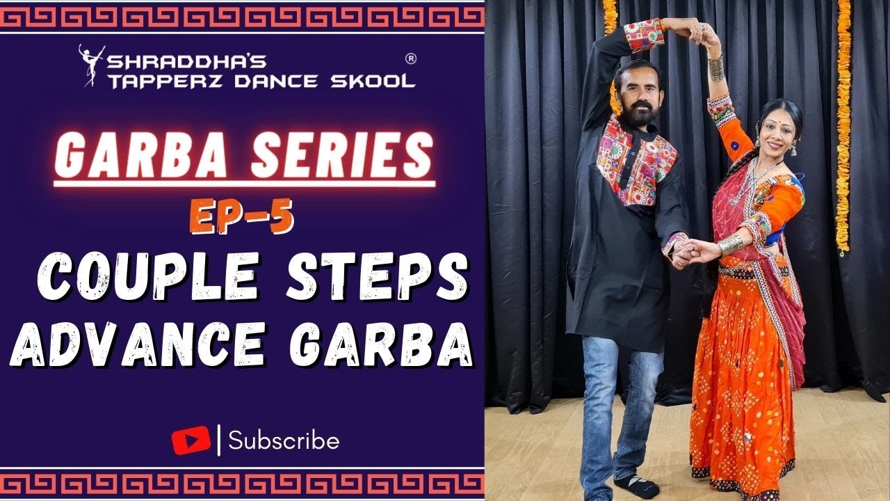 Learn Couple Steps Garba Couple Dodhiya Tutorial Navratri For Beginners Gujarati Garba