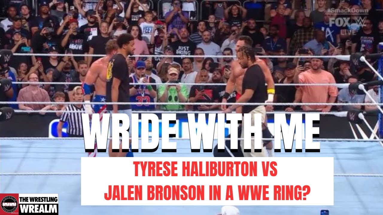 TYRESE HALIBURTON VS JALEN BRONSON IN A WWE RING? - YouTube