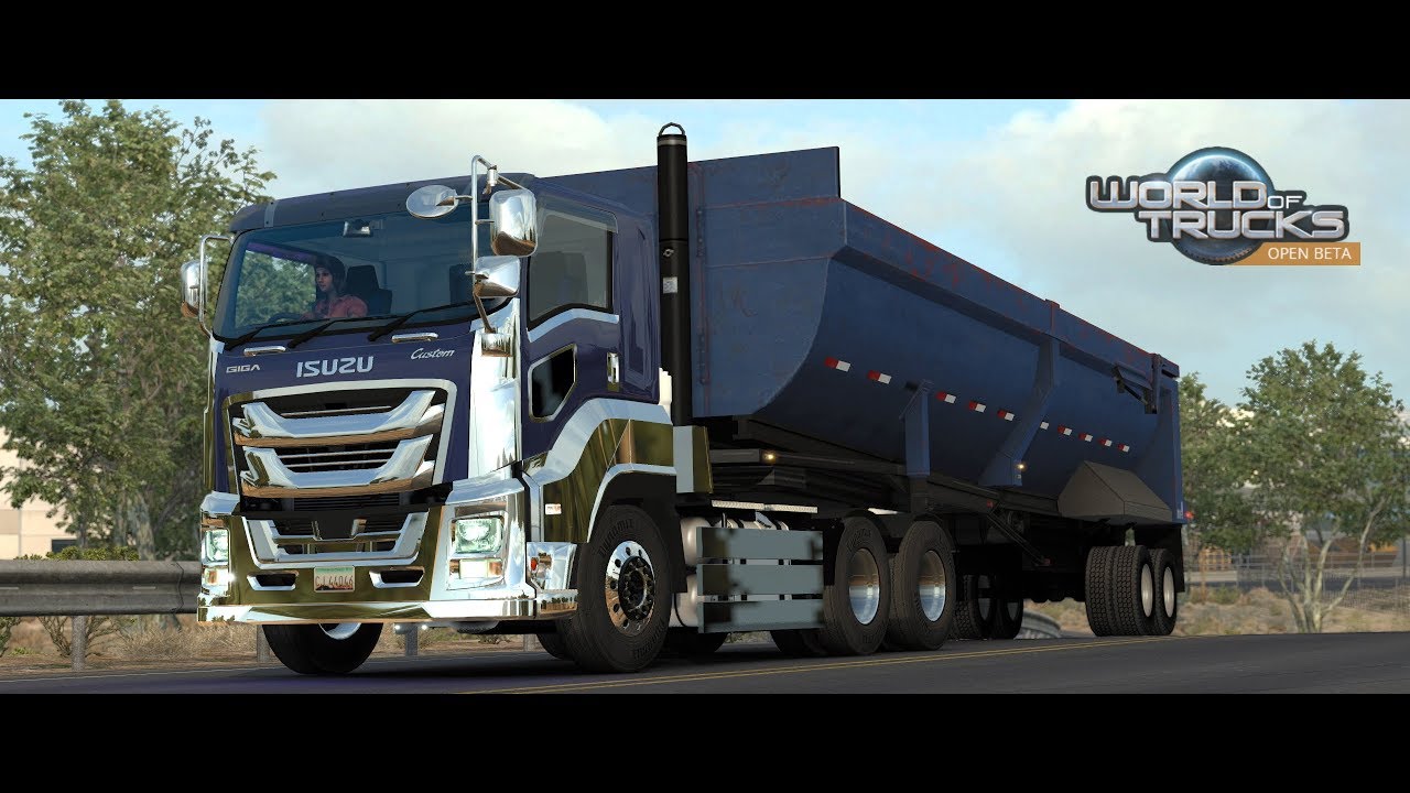 [ATS] 690 特命試走車 ISUZU GIGA (6×4) / Update 1.35 Public Beta - YouTube