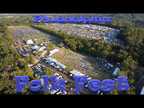Philadelphia Folk Fest (DRONE) - YouTube