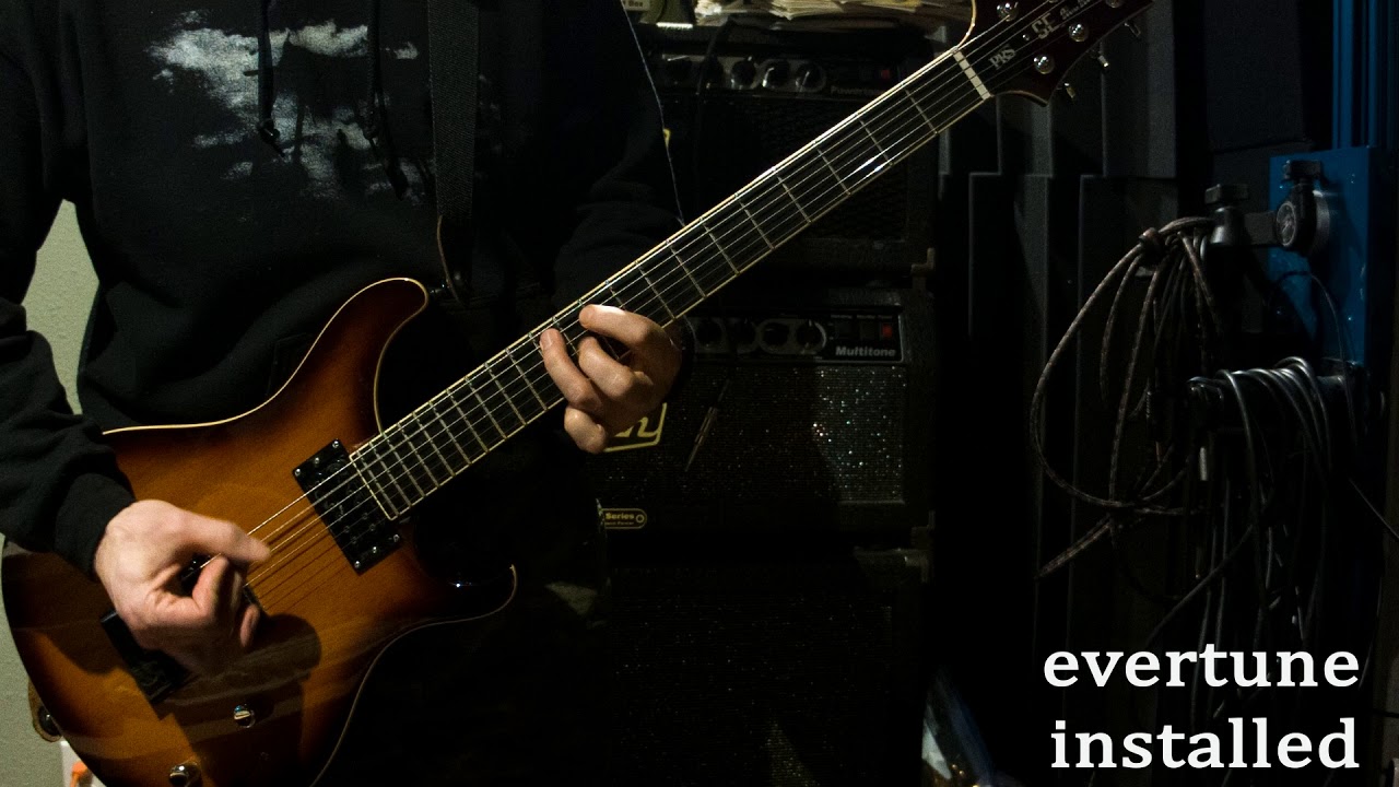 Evertune install before and after changes in tone - YouTube