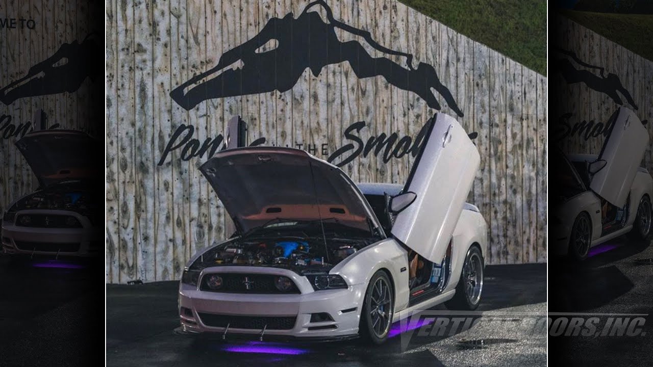 @s197jayy Ford Mustang featuring Vertical Door conversion kit by ...