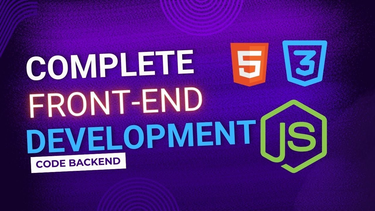 Is This the BEST Front-End Course of 2024? HTML | CSS | JS - YouTube