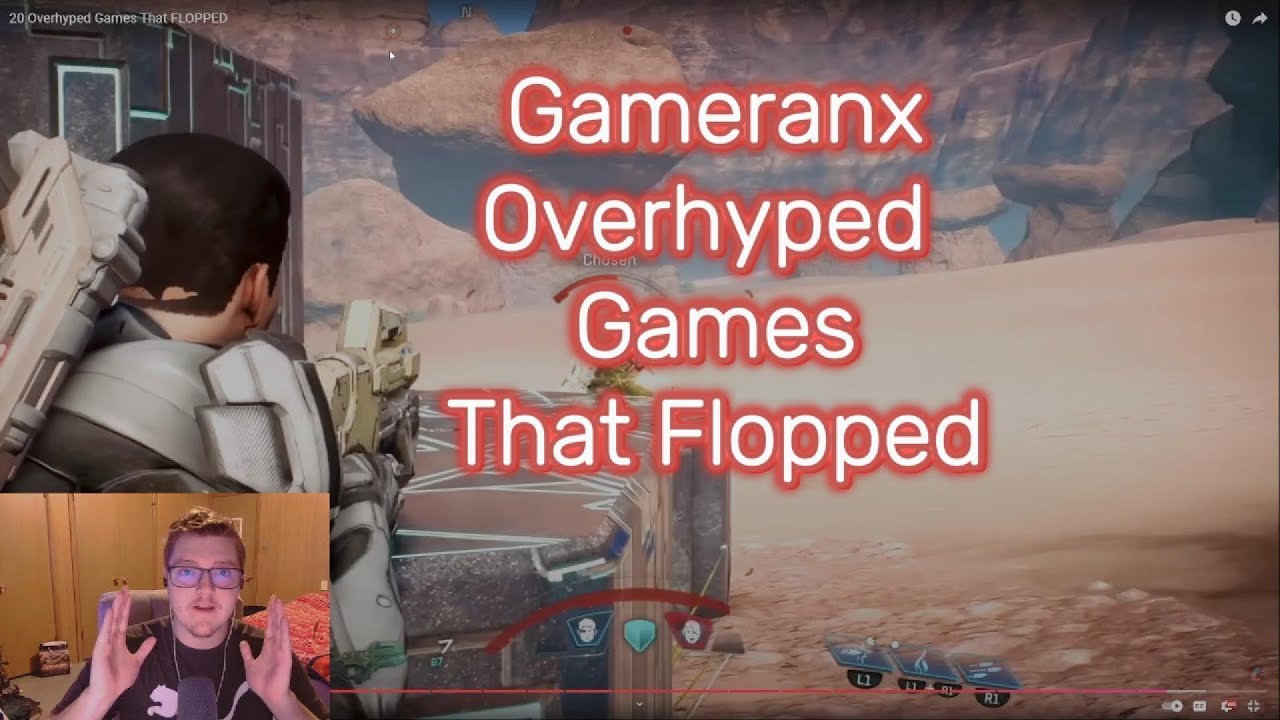 "20 Overhyped Games That FLOPPED" by gameranx - Reaction - YouTube