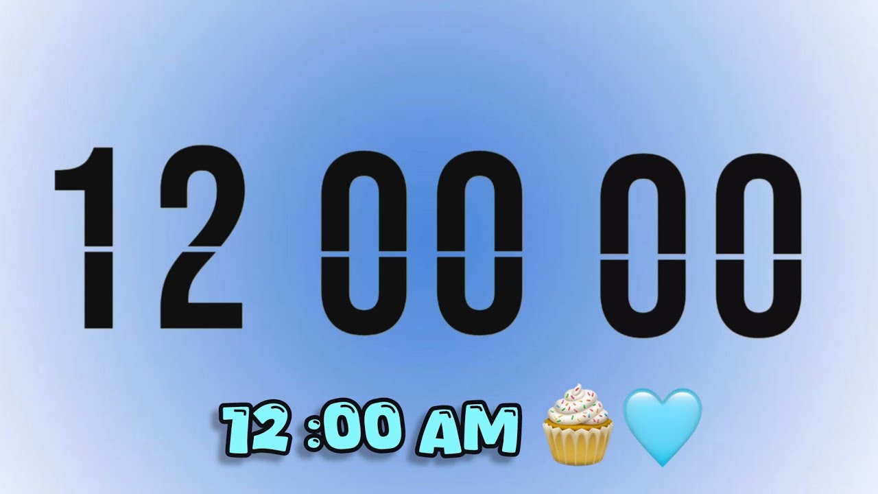 BIRTHDAY COUNTDOWN 🍰💙 !! - YouTube