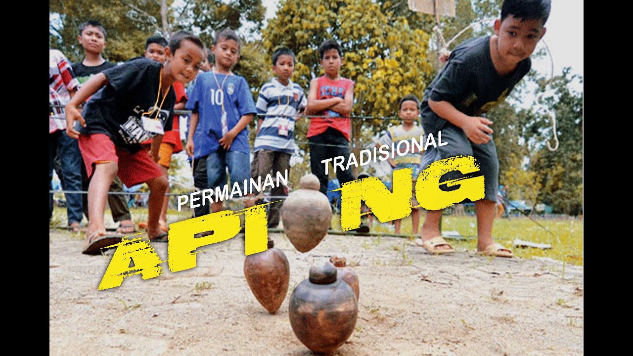 PERMAINAN APIONG (GASING) ala ANAK PULAU MANIPA - YouTube