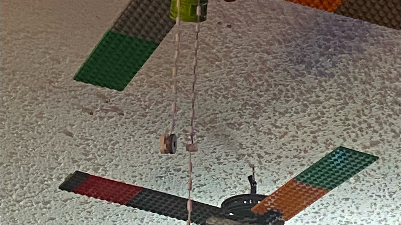 Lego ceiling fans and other stuff - YouTube